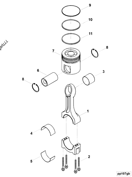 2882581 Bushing - Cummins spare part | 777parts.com