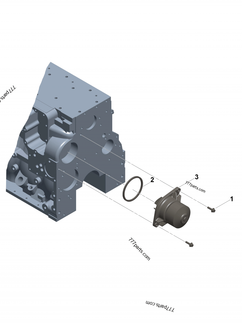 5402949 Water pump - Cummins spare part | 777parts.com