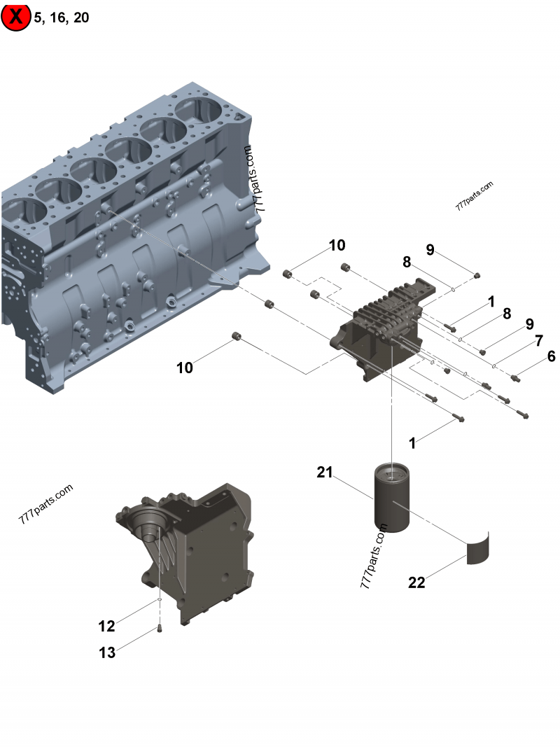 5440474 Fuel supply tube - Cummins spare part | 777parts.com