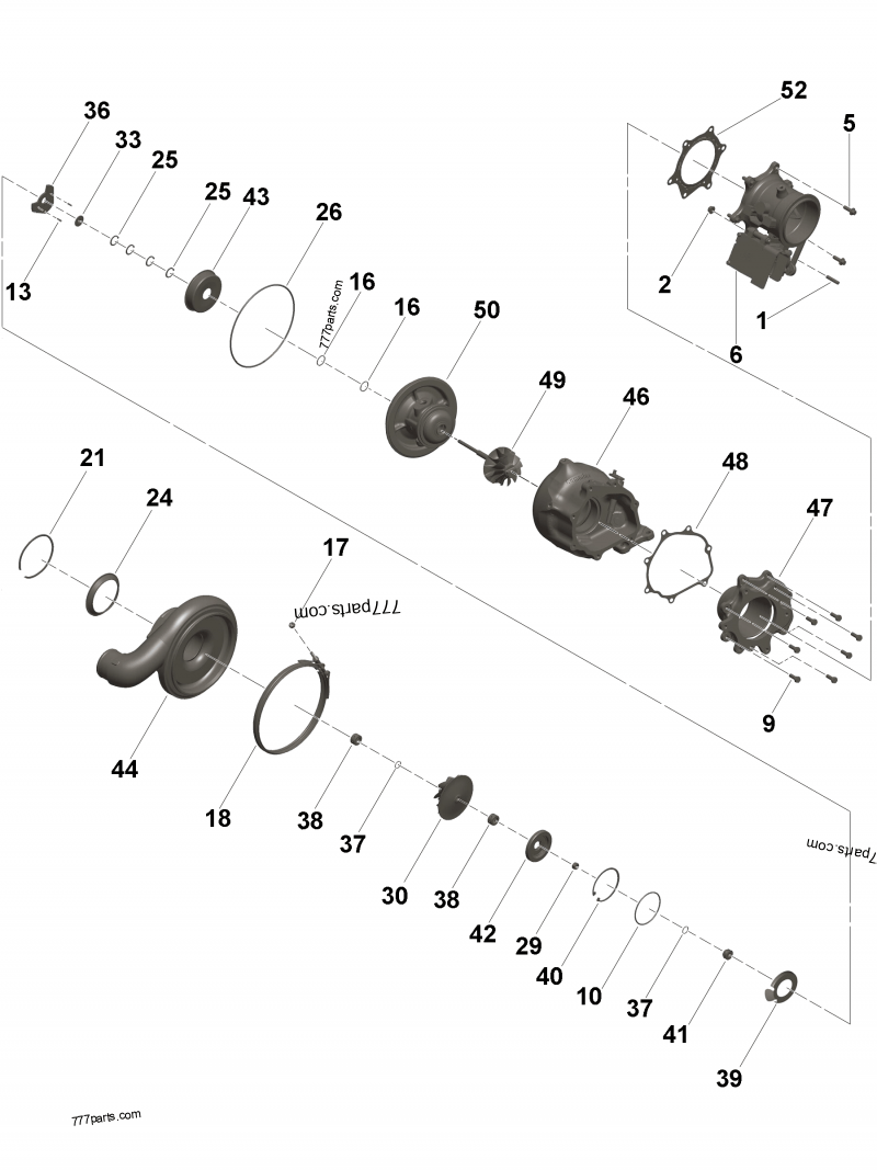 5455456 Thrust collar - Cummins spare part | 777parts.com