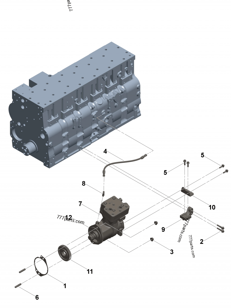 5473184 Air compressor kit - Cummins spare part | 777parts.com