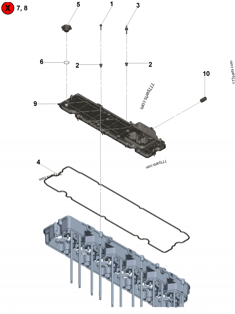 5481199 Oil separator breather - Cummins spare part | 777parts.com