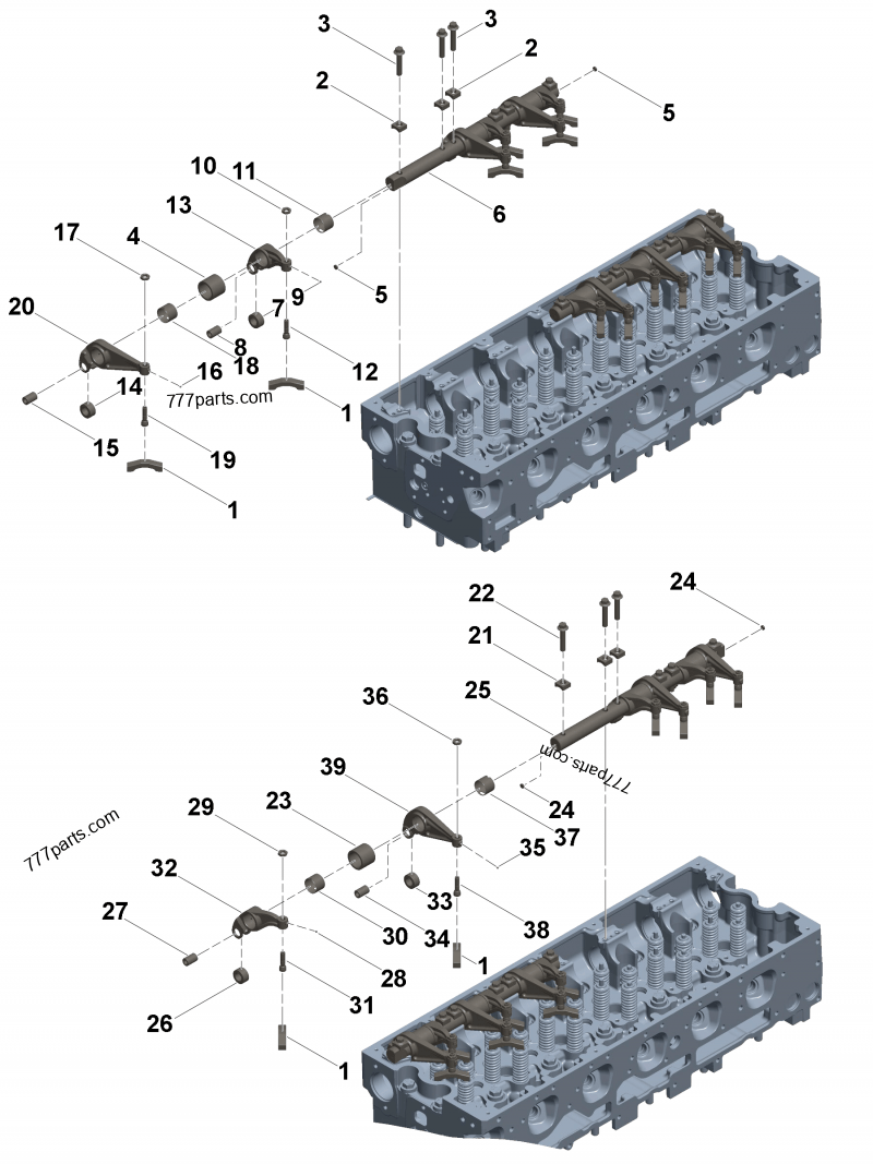 5484230 Rocker lever - Cummins spare part | 777parts.com