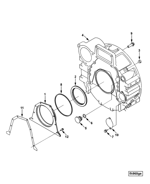 2892122 Crankshaft seal installer - Cummins spare part | 777parts.com