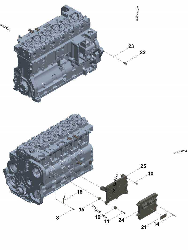 2897331 Pressure sensor - Cummins spare part | 777parts.com