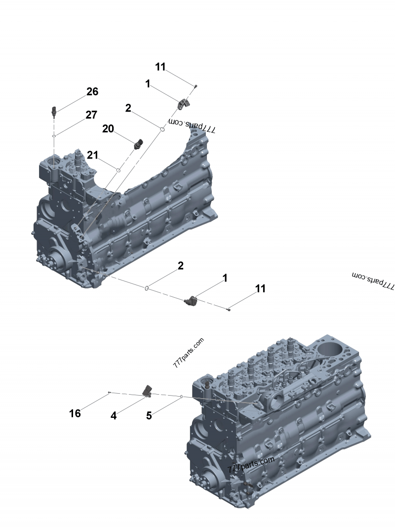 2897331 Pressure sensor - Cummins spare part | 777parts.com
