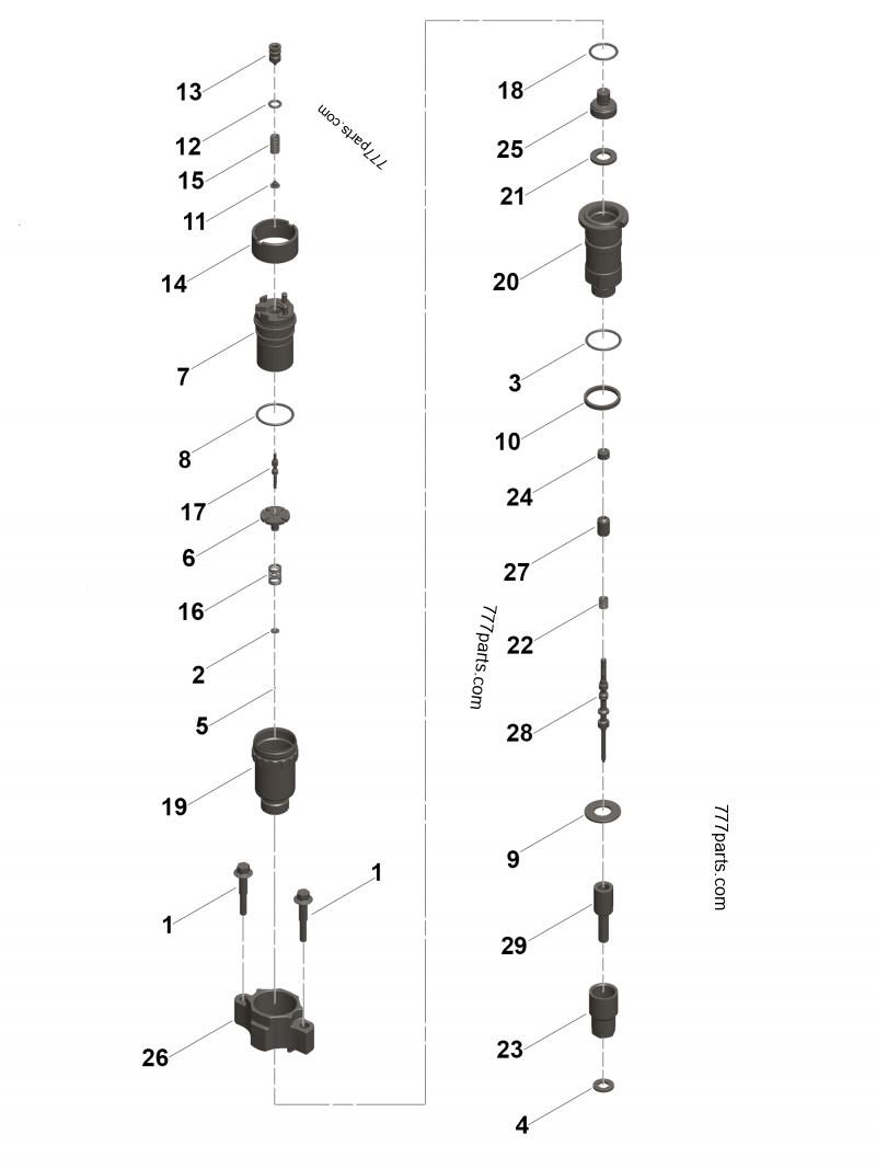 5572354 Injector - Cummins spare part | 777parts.com