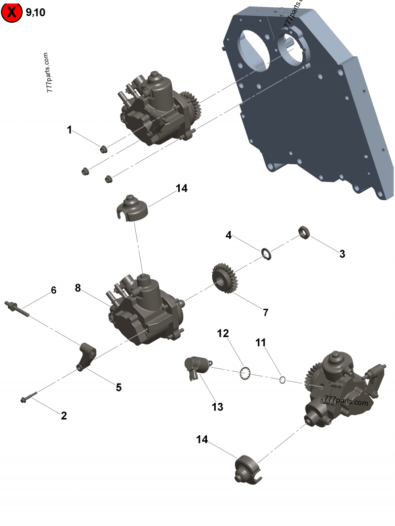 5579113 Fuel pump kit - Cummins spare part | 777parts.com