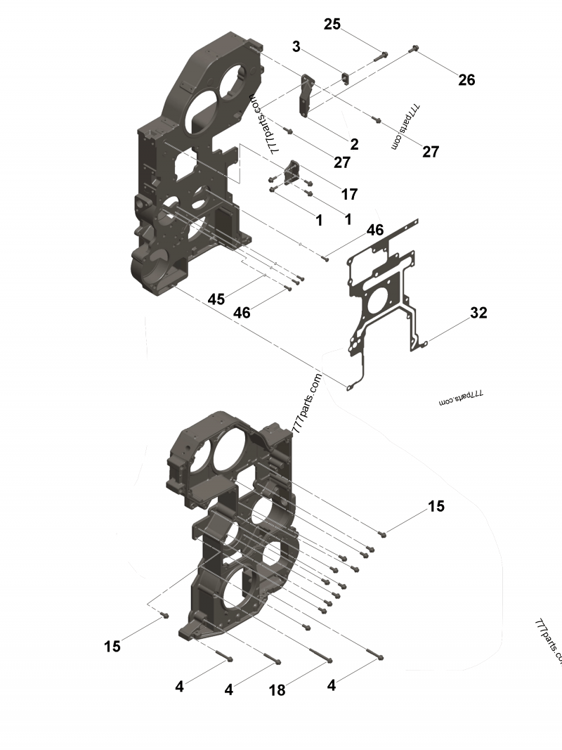 5583507 Threaded pin - Cummins spare part | 777parts.com