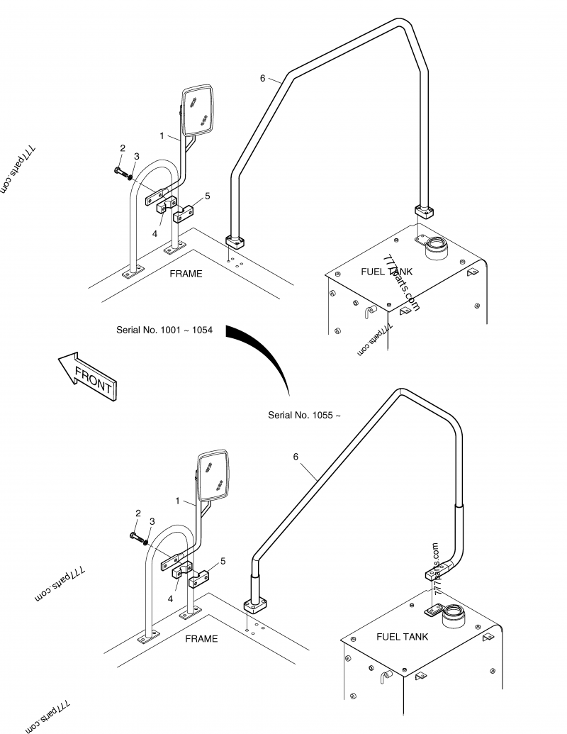 145-00114A STAY - 14500114a - Doosan spare part | 777parts.com
