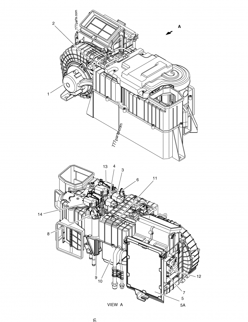 K1002219 ACTUATOR, MODE - Doosan spare part | 777parts.com