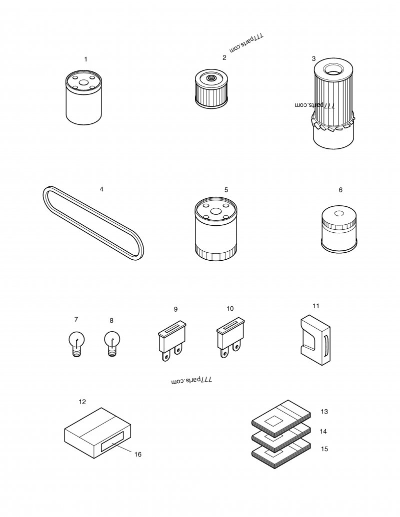 2512-9007 BOX, SPARE PARTS - 25129007 - Doosan spare part | 777parts.com