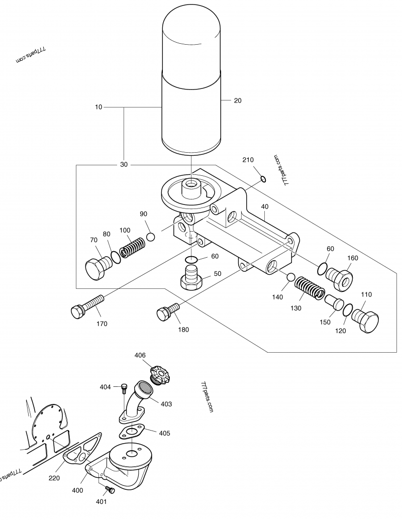 65.05510-5020B CARTRIDGE, OIL FILTER - 65055105020b - Doosan spare part ...