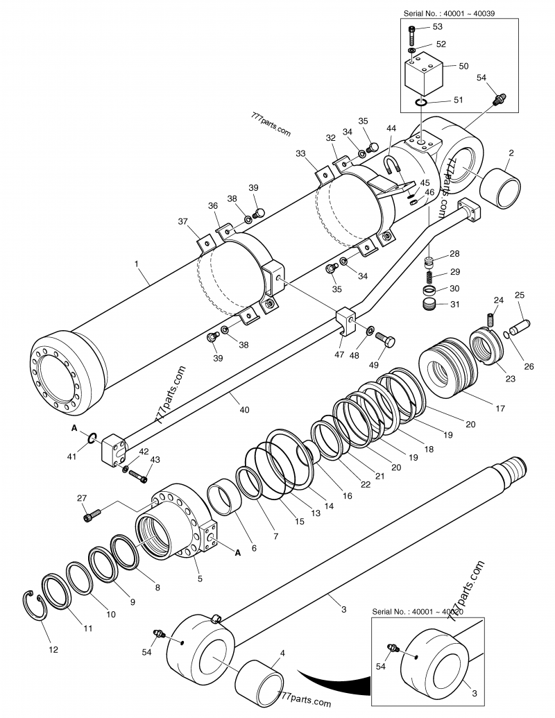 124-00129.WH BAND, PIPE - 12400129wh - Doosan spare part | 777parts.com