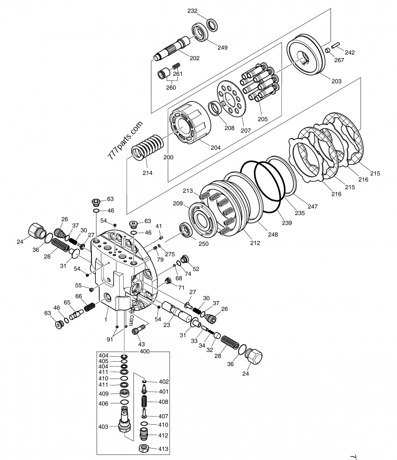 K9004447 PLATE, RETAINER - Doosan spare part | 777parts.com