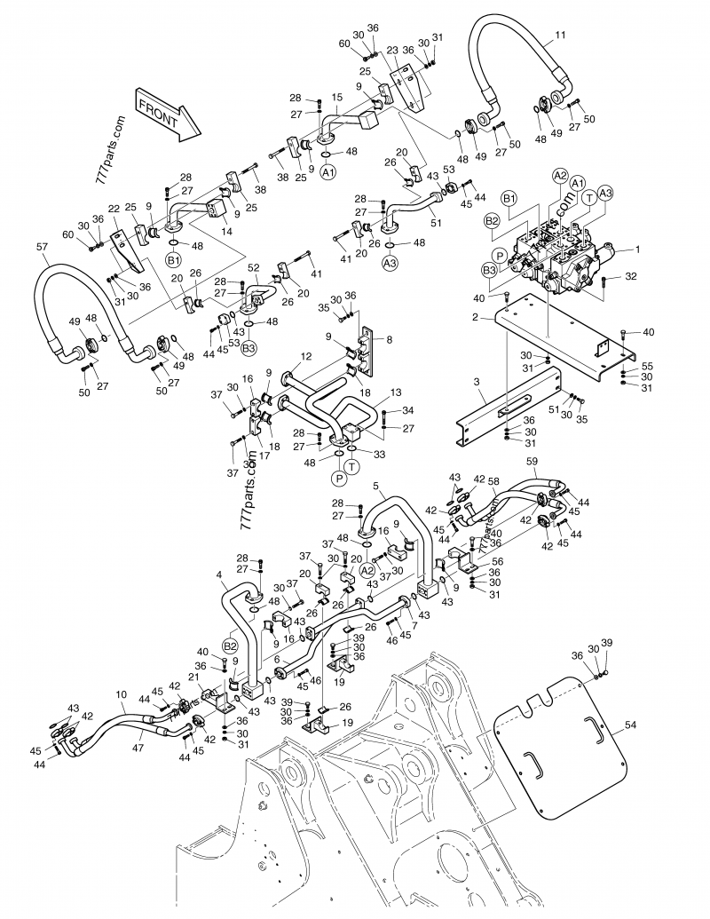 2161-2481 RUBBER - 21612481 - Doosan spare part | 777parts.com