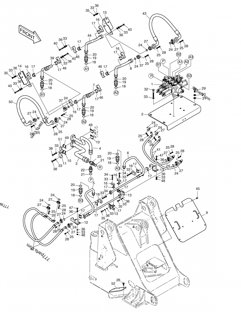 2161-2481 RUBBER - 21612481 - Doosan spare part | 777parts.com
