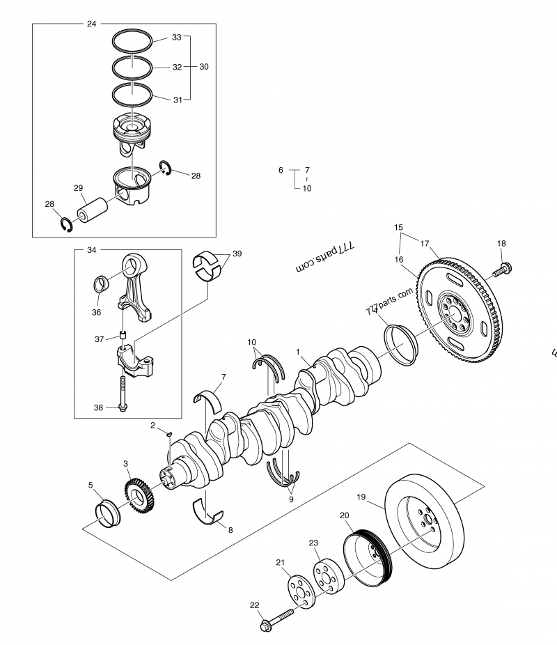 K9003177 DAMPER, VIBRATION - Doosan spare part | 777parts.com