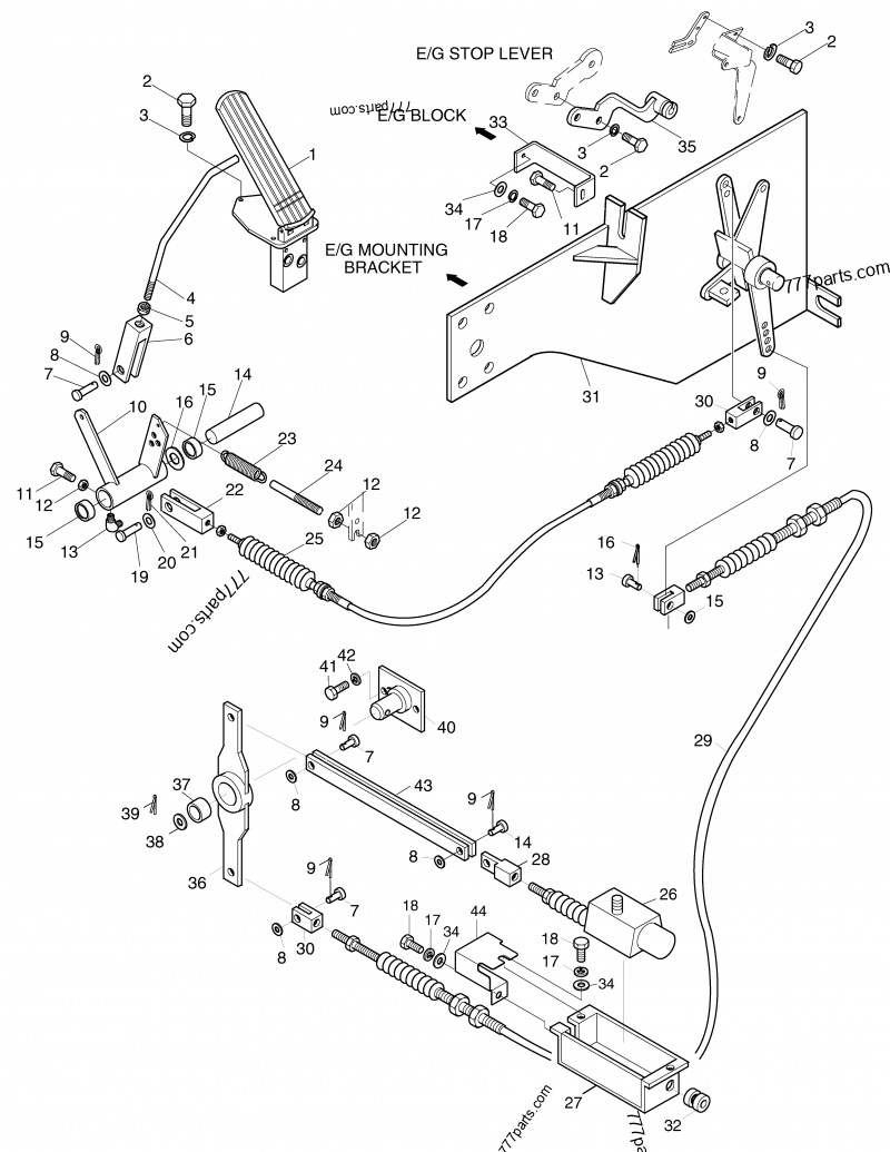 2523-9012 MOTOR, ENGINE CONTROL - 25239012 - Doosan spare part ...