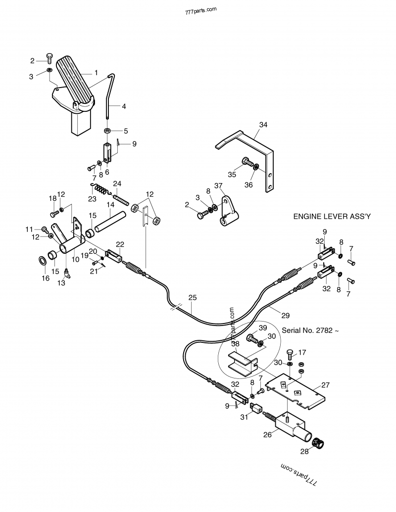 2523-9012 MOTOR, ENGINE CONTROL - 25239012 - Doosan spare part ...