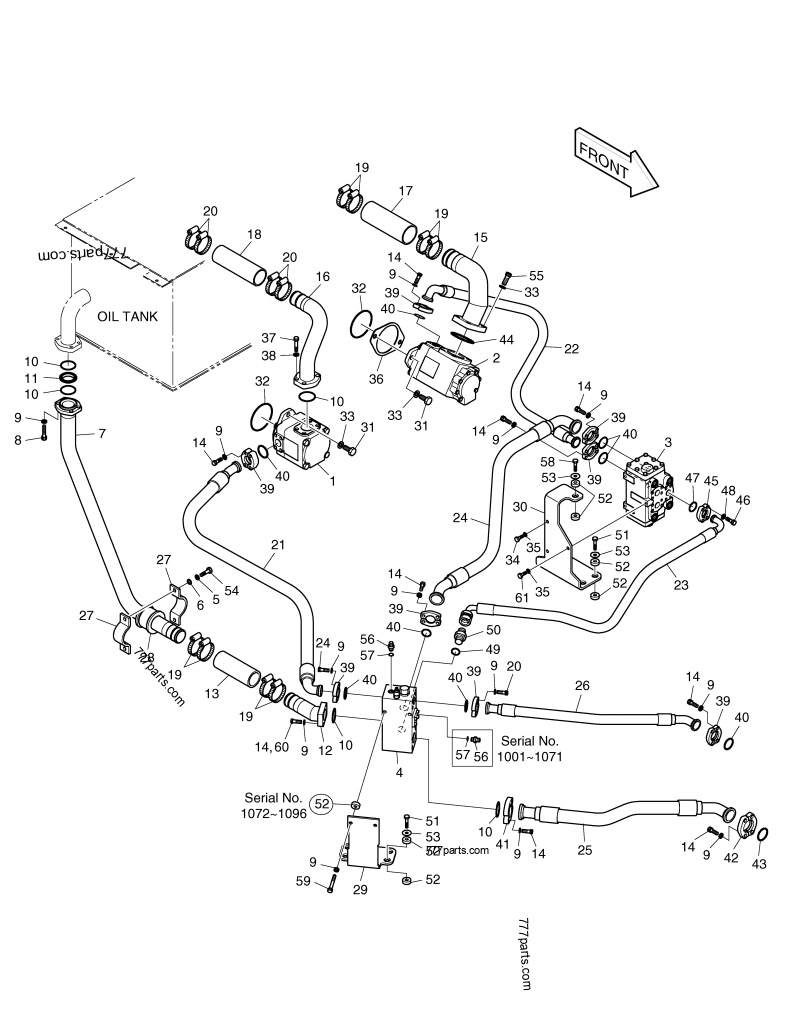 401-00158 PUMP, PILOT & STEER - 40100158 - Doosan spare part | 777parts.com