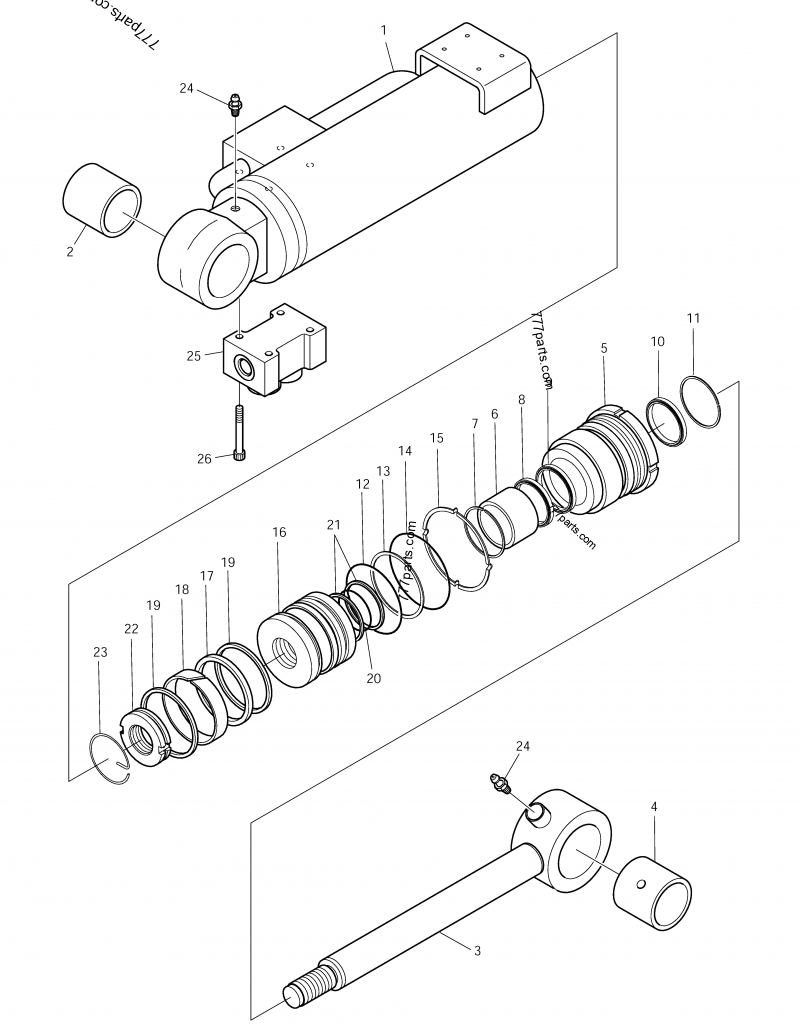 308-00020 TUBE ASS'Y - 30800020 - Doosan spare part | 777parts.com