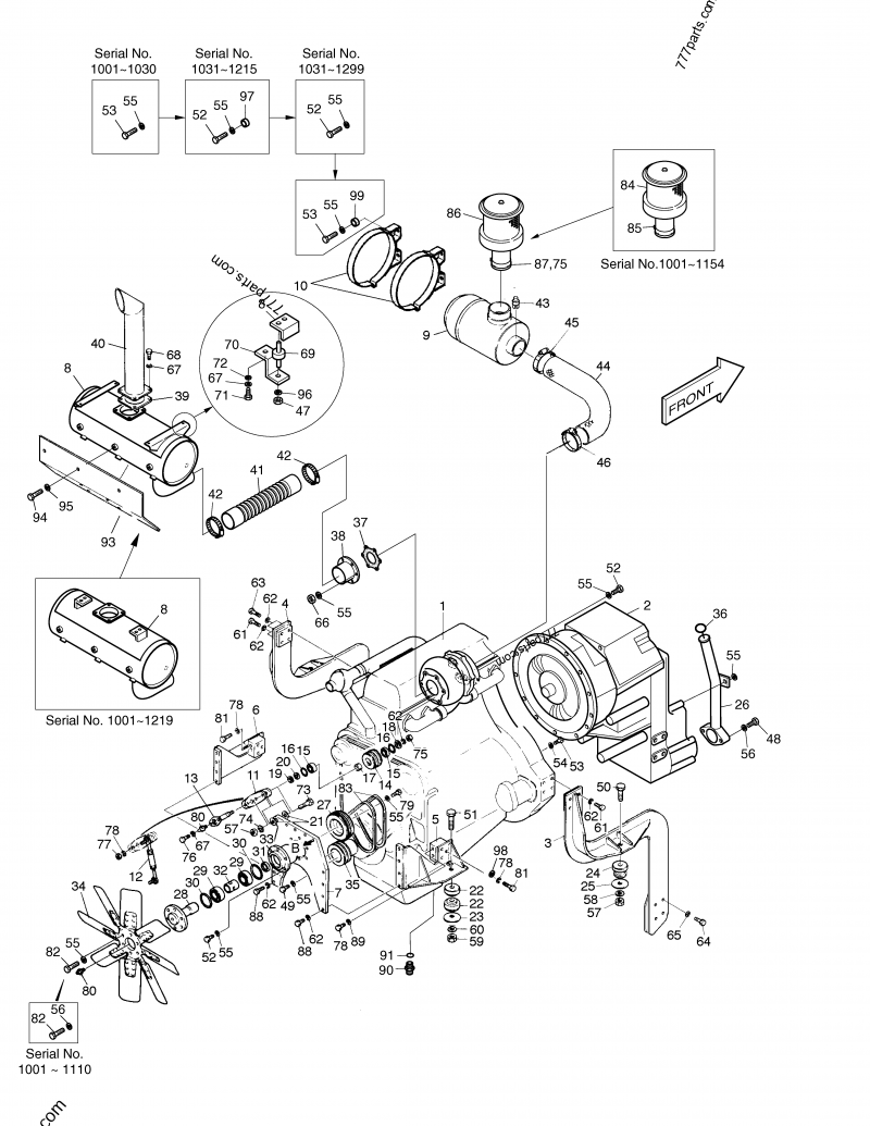 4474-9049 ELEMENT(INNER, AIRCLEANER) - 44749049 - Doosan spare part ...