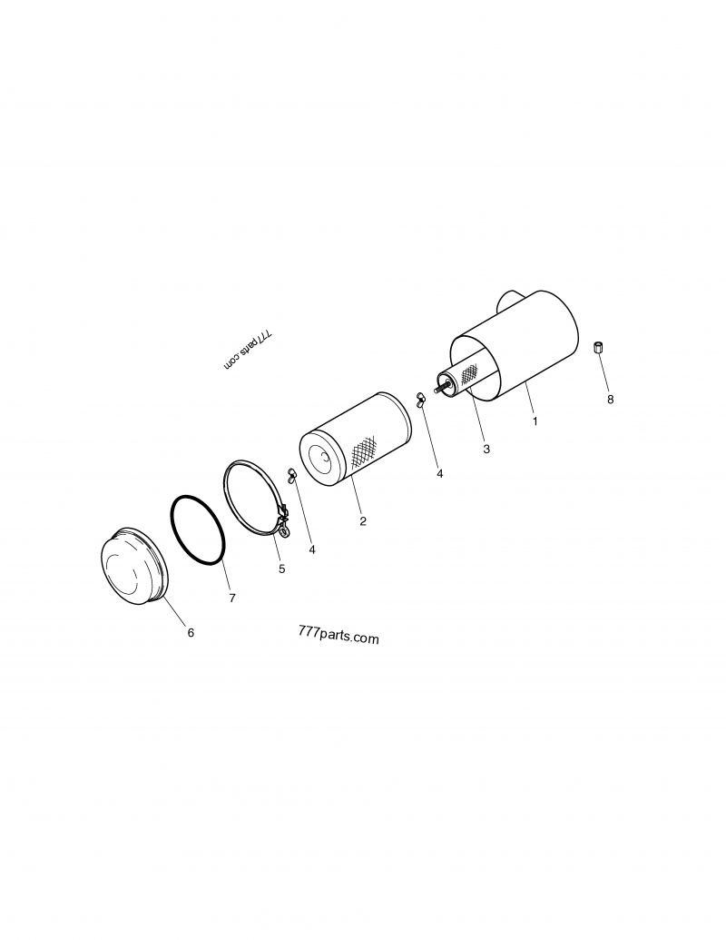 4474-9049 ELEMENT(INNER, AIRCLEANER) - 44749049 - Doosan spare part ...