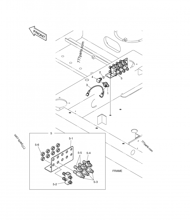 420-00282 VALVE, SHUTTLE - 42000282 - Doosan spare part | 777parts.com