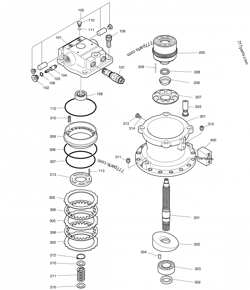 1.114-00009 COLLAR, WASHER - 111400009 - Doosan spare part | 777parts.com