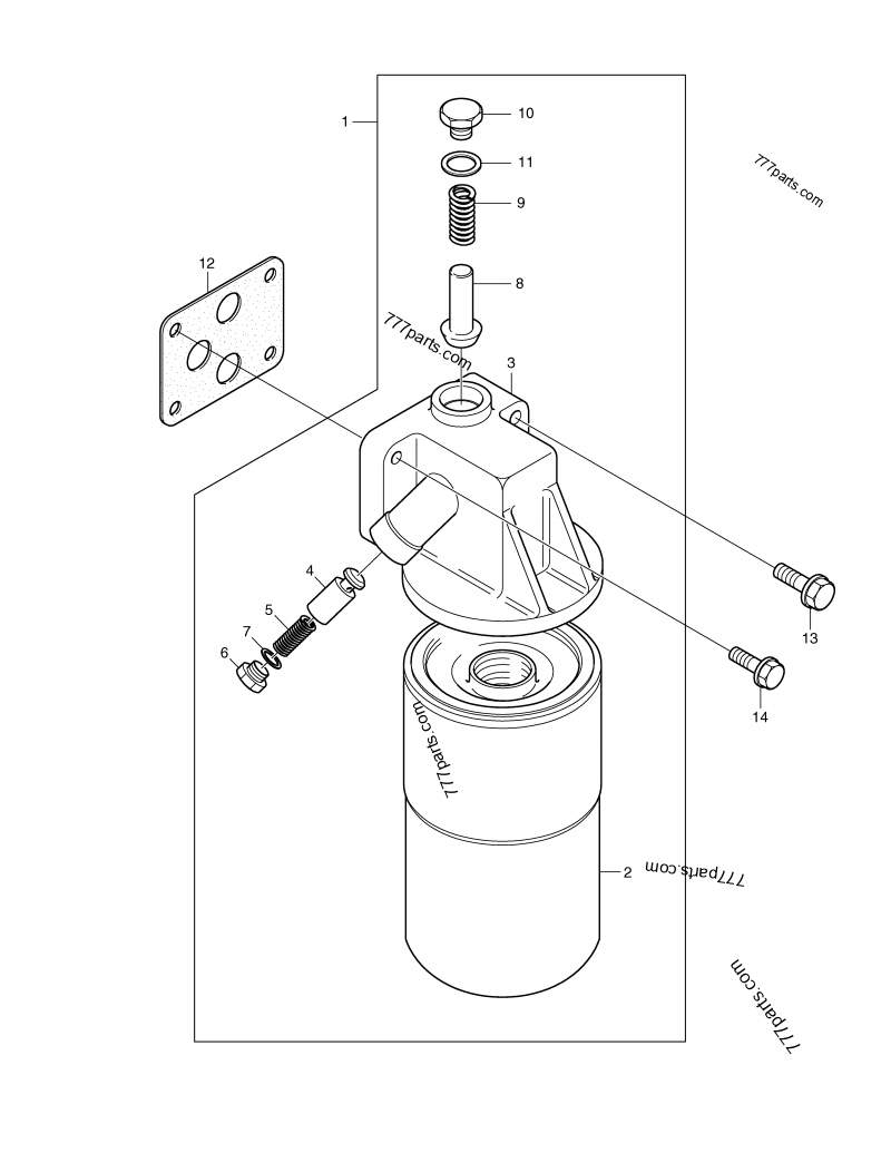 65.05510-5022A CARTRIDGE, OIL FILTER - 65055105022a - Doosan spare part ...
