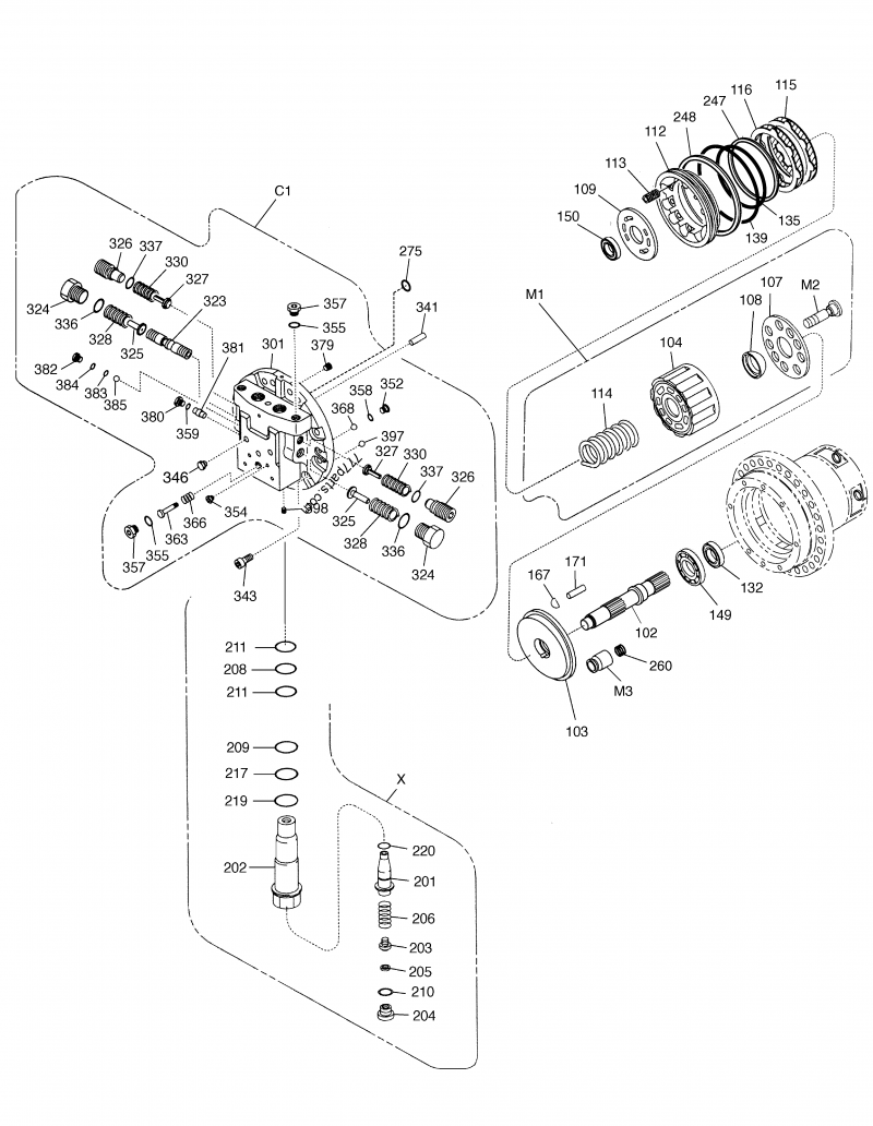 1.420-00119 RELIEF VALVE ASS'Y - 142000119 - Doosan spare part ...