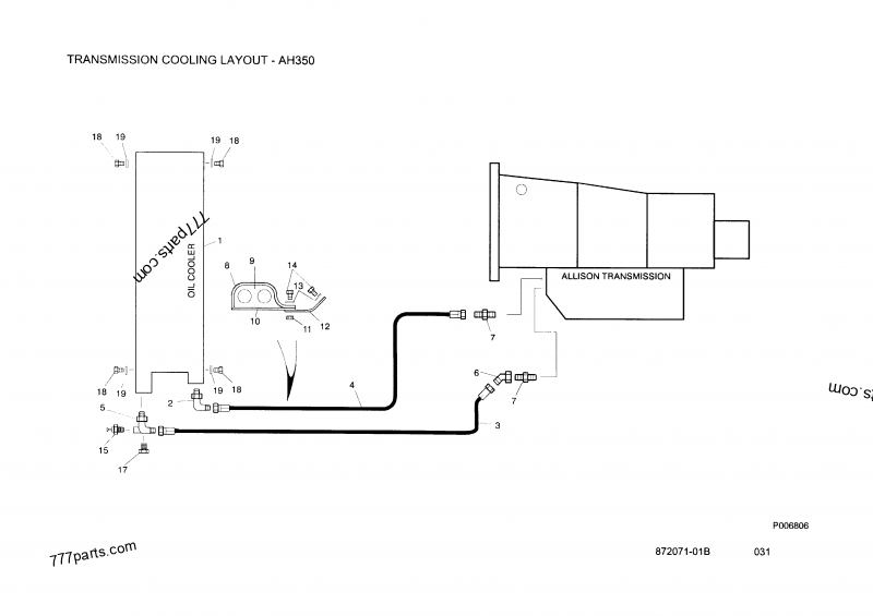 120812B ELBOW - Hitachi spare part | 777parts.com