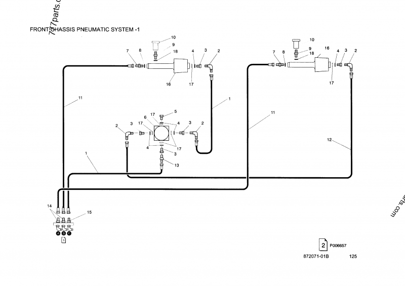 120820B ELBOW - Hitachi spare part | 777parts.com