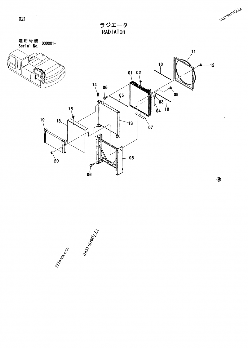 4454113 CORE - Hitachi spare part | 777parts.com