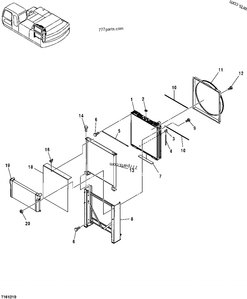 4454113 CORE - Hitachi spare part | 777parts.com