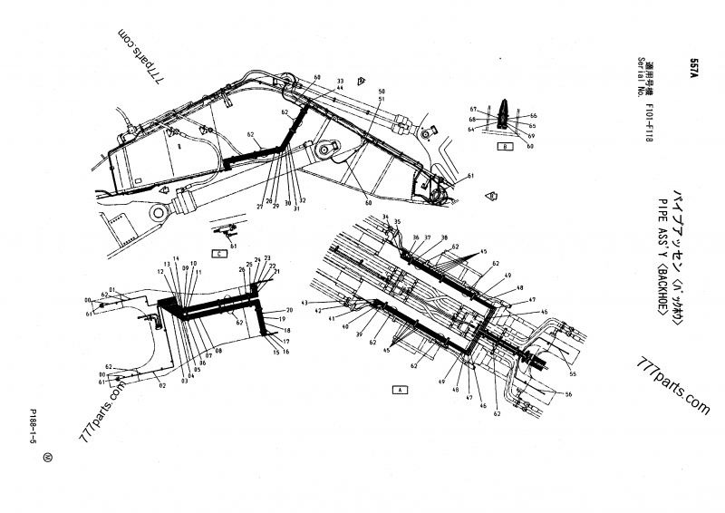 4400172 LINE - Hitachi spare part | 777parts.com