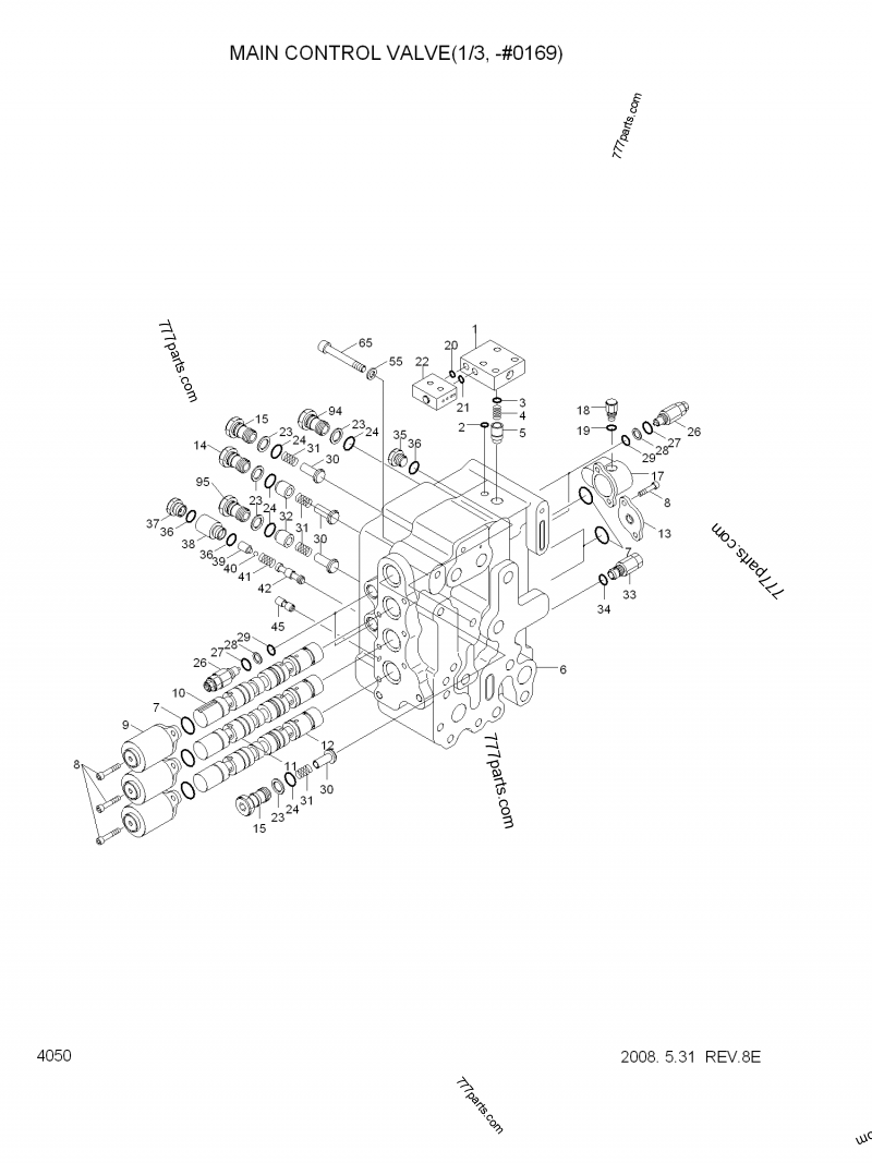 XJDB-00085 PLUNGER - xjdb00085 - Hyundai spare part | 777parts.com