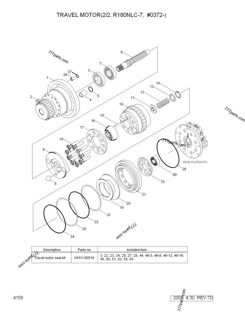XKAY-00450 BALL-STEEL - xkay00450 - Hyundai spare part | 777parts.com