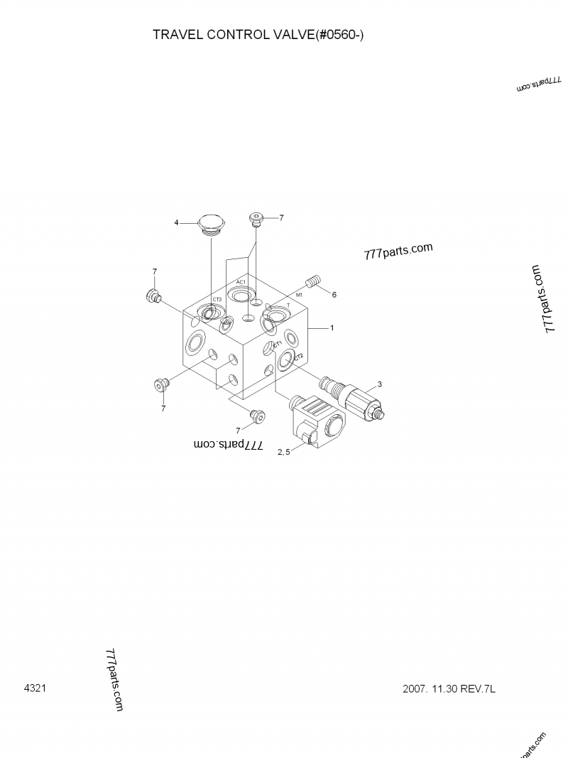 XKBL-00011 VALVE-POD - xkbl00011 - Hyundai spare part | 777parts.com