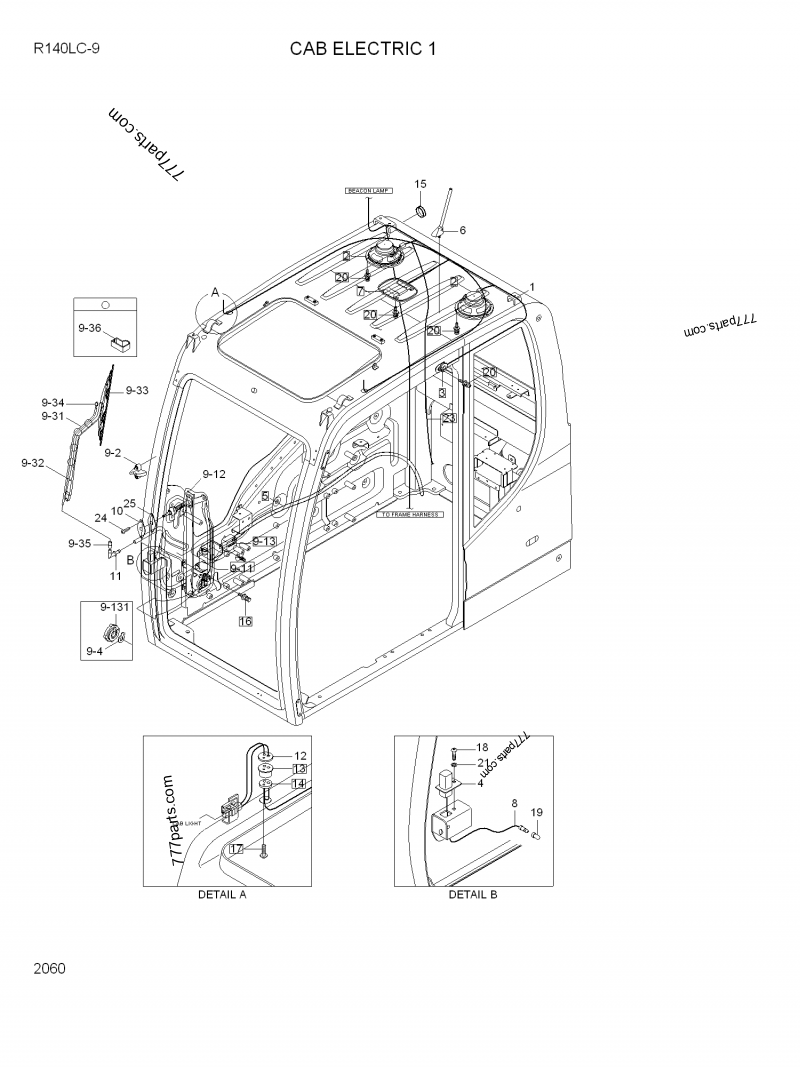 21Q6-01240 NOZZLE-WIPER - 21q601240 - Hyundai spare part | 777parts.com