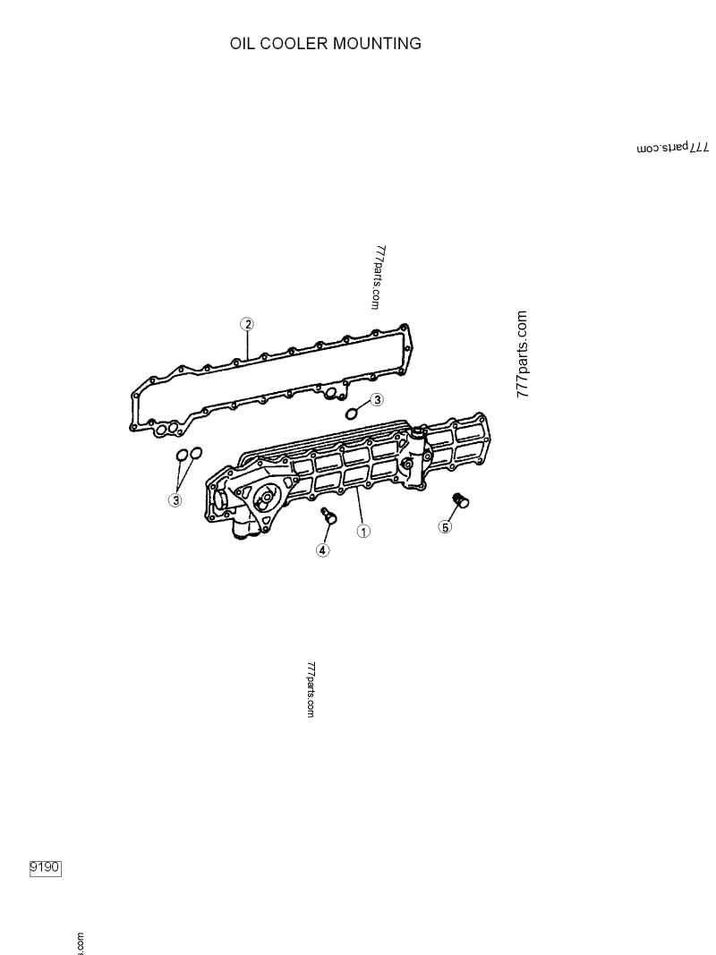 26410-93200 OIL COOLER ASSY - 2641093200 - Hyundai spare part ...