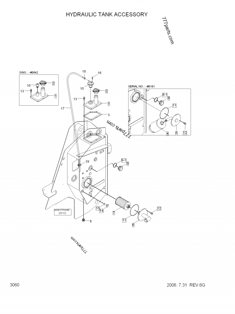 31FA-60071 RETURN FILTER - 31fa60071 - Hyundai spare part | 777parts.com
