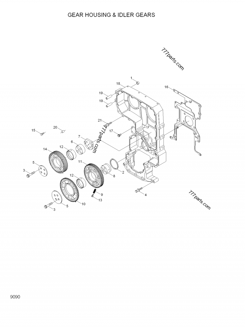 3680201 BUSHING - Hyundai spare part | 777parts.com