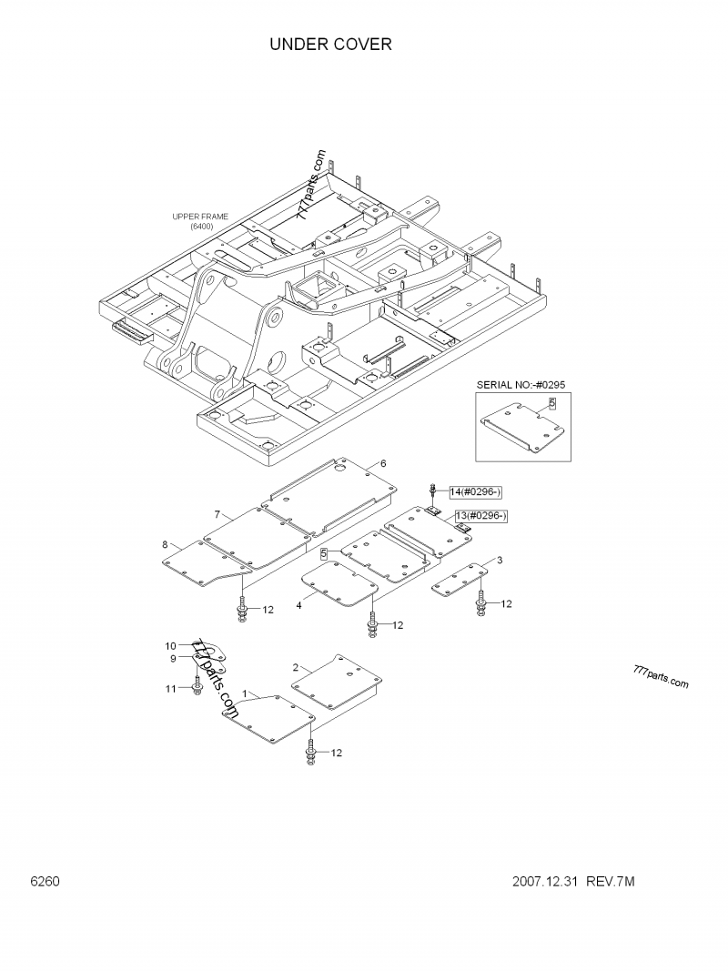 41NA-10080BG UNDER COVER-F/TANK - 41na10080bg - Hyundai spare part ...