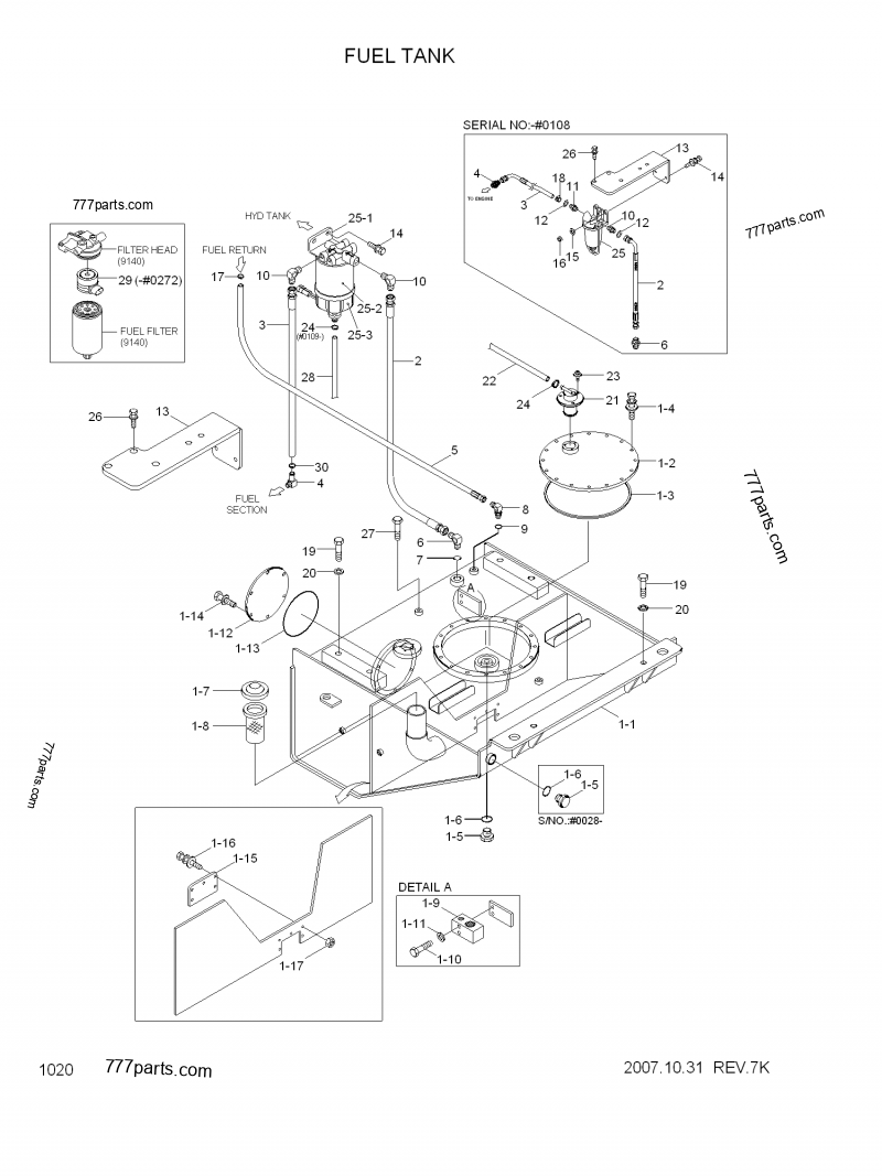 11LD-20230 FUEL FILTER & WS ASSY - 11ld20230 - Hyundai spare part ...