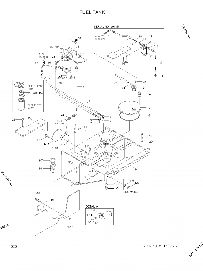 11LD-20230 FUEL FILTER & WS ASSY - 11ld20230 - Hyundai spare part ...