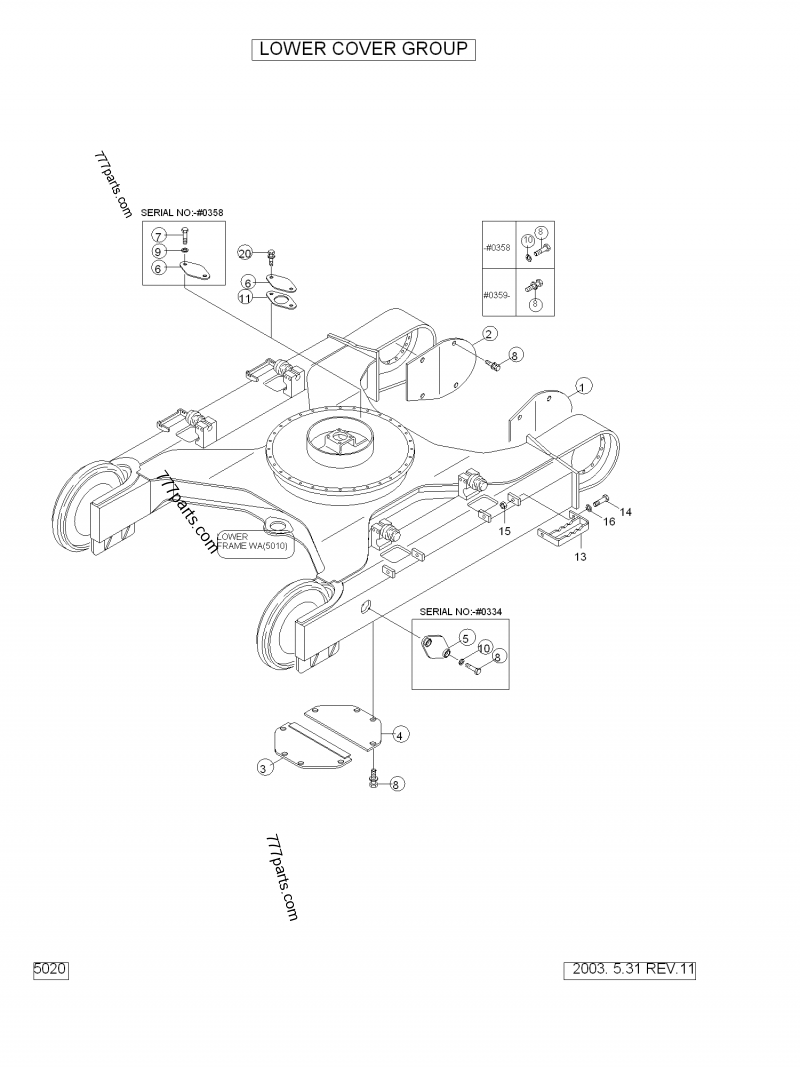51em-21020-board-foot-51em21020-hyundai-spare-part-777parts