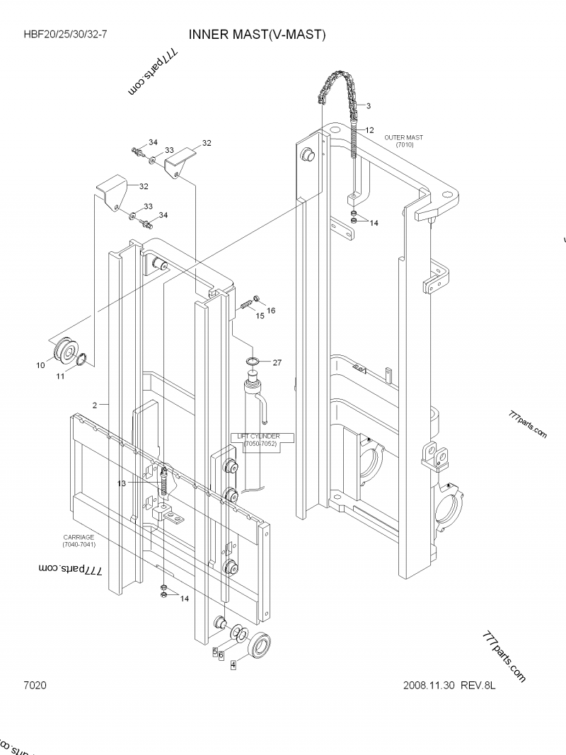5243044900-01 BOLT-ANCHOR - 524304490001 - Hyundai spare part ...