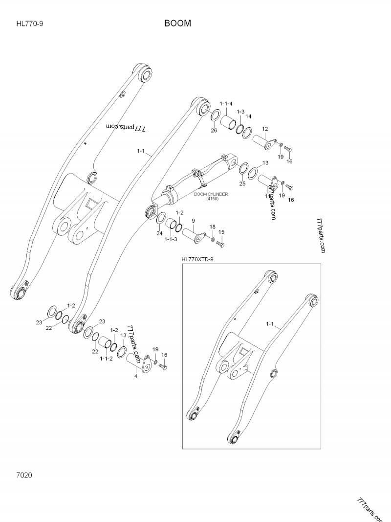 61Q6-06540 O-RING - 61q606540 - Hyundai spare part | 777parts.com